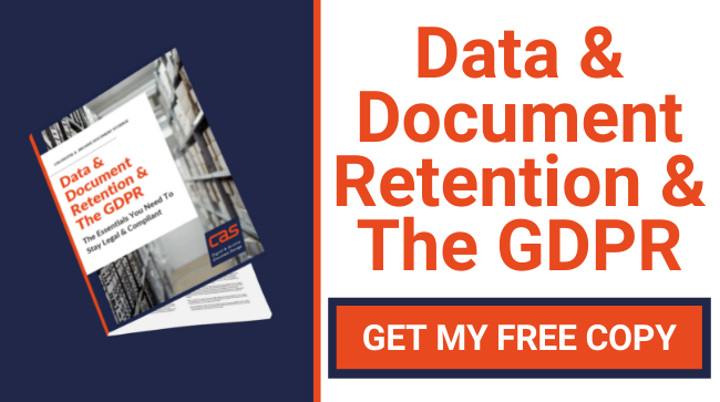 Download Our Free Guide to Document Retention and GDPR